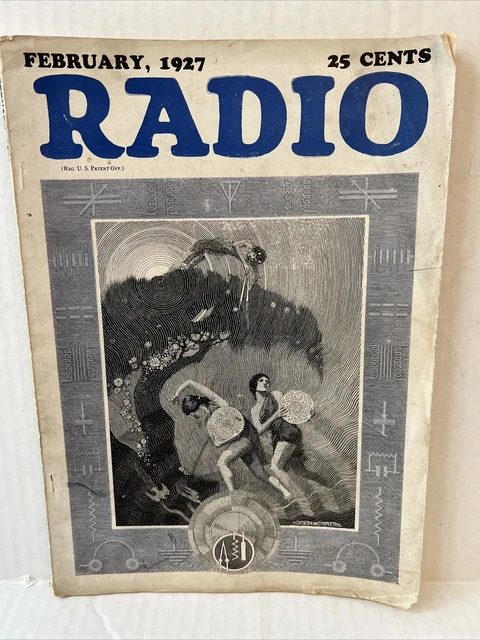 *EARLY TELEVISION DISCUSSION* Radio Magazine February 1927 Vintage Ads ...