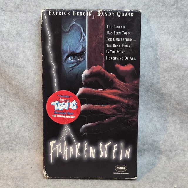 FRANKENSTEIN (VHS, 1993) Includes Animated Frankenstones! Randy Quaid ...