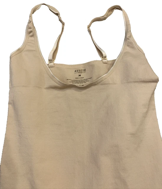 ASSETS SPANX BODYSUIT Shapewear Tummy Control Women's Body Slimmer ...