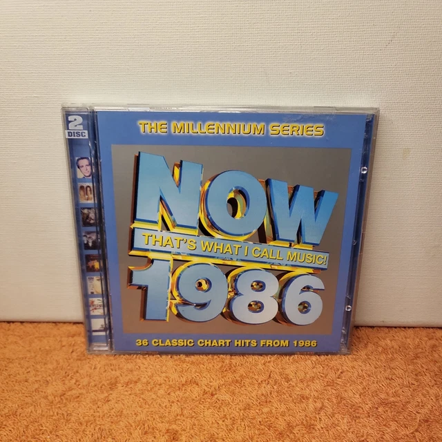 NOW THATS WHAT I Call Music! 1986 "The Millennium Series" Double CD ...