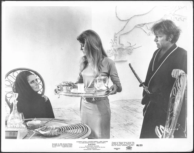 ELIZABETH TAYLOR RICHARD Burton Joanna Shimkus Original 1960s Promo ...