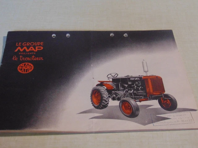 PROSPECTUS TRACTOR BROCHURE MAP LATIL CR3 AR3 BR3 £123.61 - PicClick UK
