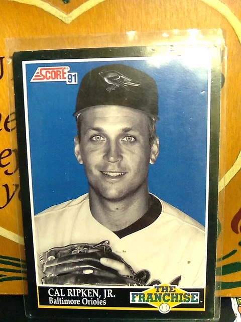 1991 SCORE CAL Ripken Jr. Baltimore Orioles carte de baseball #849 ...