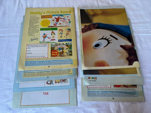 BBC ENID BLYTON'S Noddy Magazines 12,13,14,15,16,17,18 and 19 1994 £20. ...