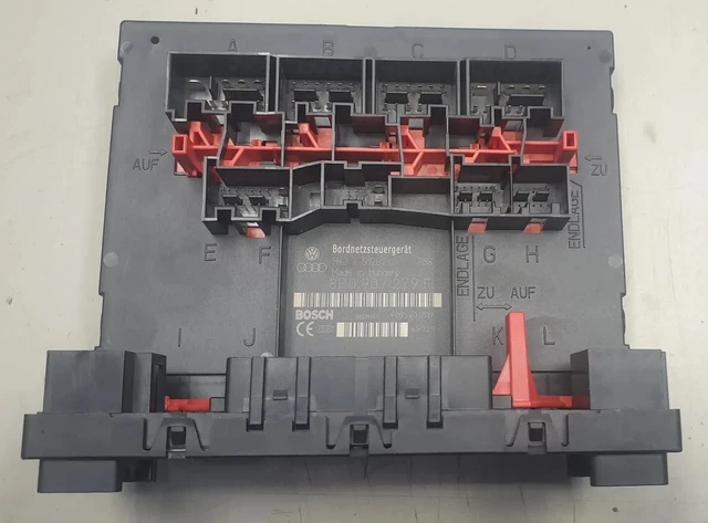 AUDI A3 8P BCM Body Control MODULE FUSE RELAY BOARD ECU Model ...
