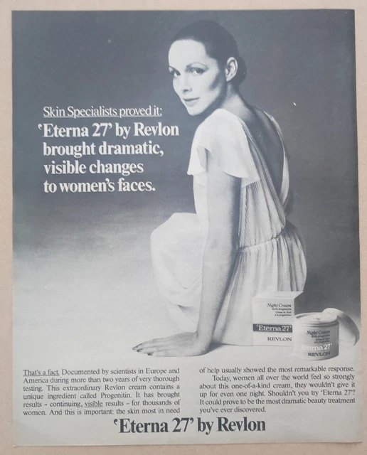 REVLON ETERNA 27 Original UK Press Advert 1975 £5.91 - PicClick UK