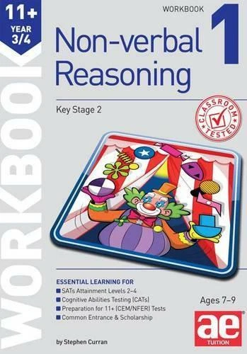 11+ NON-VERBAL REASONING Year 3/4: Including Multiple Choice Test ...