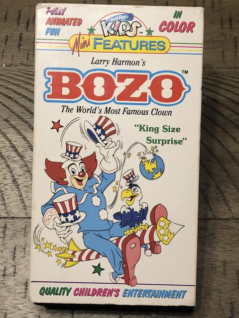 BOZO THE CLOWN Larry Harmon's The Worlds Famous Clown VHS 1992 £7.46 ...