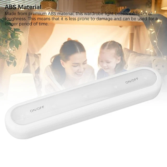 LED UNDER CABINET Battery Operated Hand Press Light Closet Light For ...
