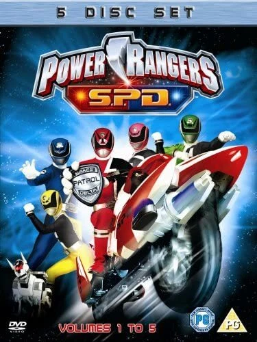 POWER RANGERS SPD Volumes 1-5 Rare 5 Disc (Uk Release) Dvd Boxset £24. ...