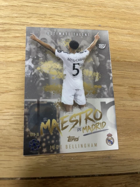 TOPPS MATCH ATTAX 24/25 EL MAESTRO DE MADRID Jude Bellingham 180° £66. ...