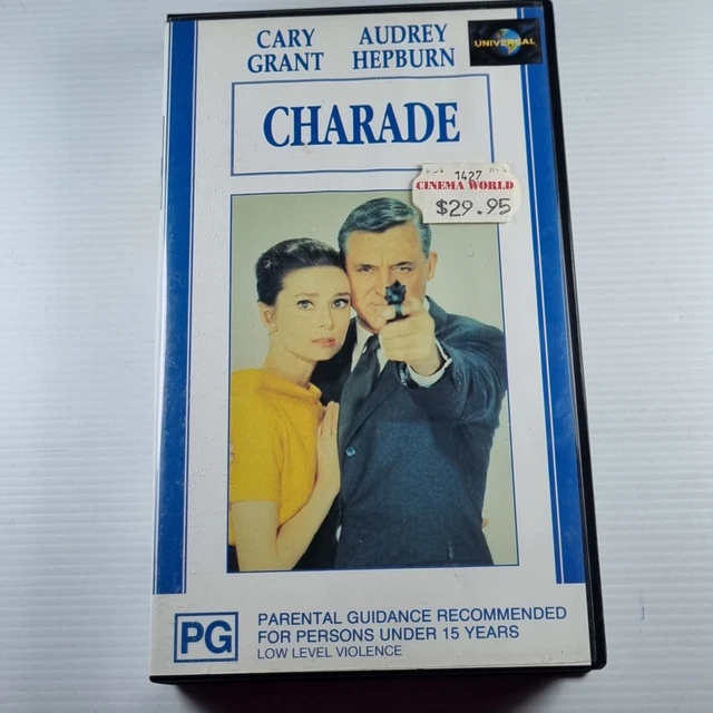 CHARADE (VHS, 1963) | Comedy, Audrey Hepburn £9.98 - PicClick UK