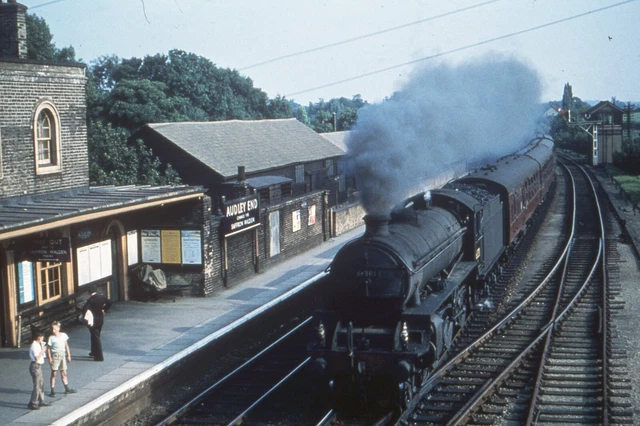 TRANSPORT RAILWAY COLOUR Rail Slide 61301 Audley End 1959 £1.30 ...