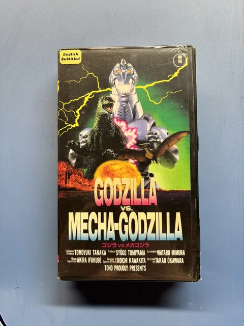 GODZILLA VS MECHA-GODZILLA 1993 Movie Toho VHS Video Japan Kaiju Sealed ...