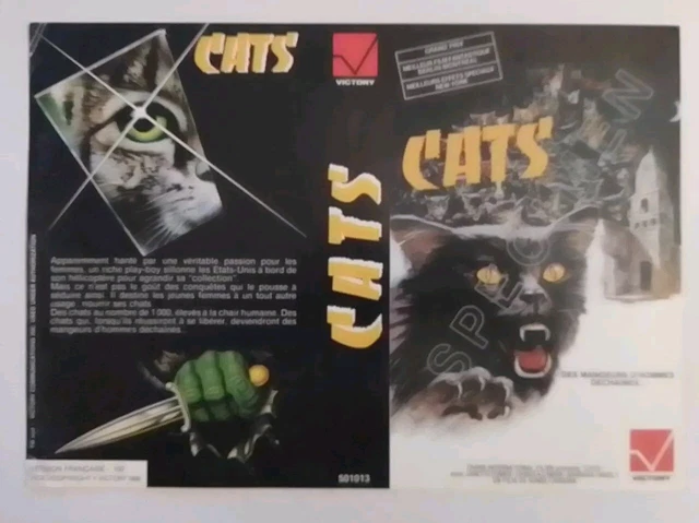 JAQUETTE VHS (SEUL) Victory Cats EUR 4,00 - PicClick FR