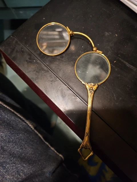 VERRES LORGNETTE ANCIENS victoriens EUR 258,20 - PicClick FR