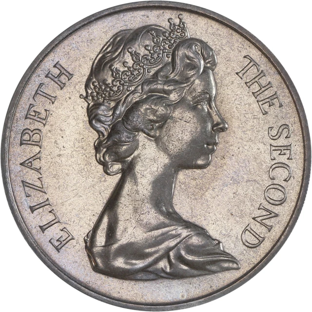 ISLE OF MAN: Crown copper-nickel 1970 (Manx Cat) - UNC EUR 1,00 ...