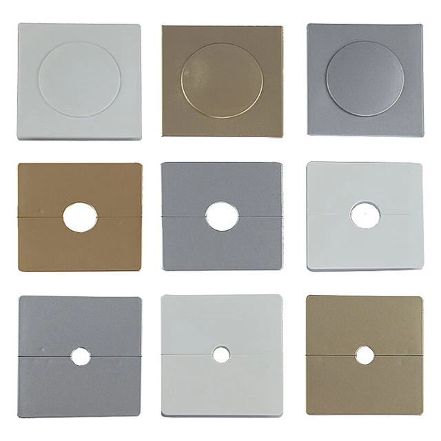 WALL WIRE HOLE Cover 86 Type Junction Box Outlet Cable Protector Decor ...