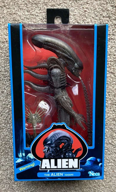 FIGURINE ALIEN GIGER Xenomorph Face Hugger Neca Alien 40th Anniversary ...