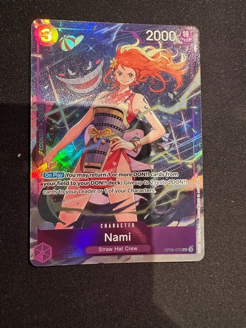 NAMI - OP09-070 - Promo - One Piece Card Game - Best Vol4 N/M $60.00 ...