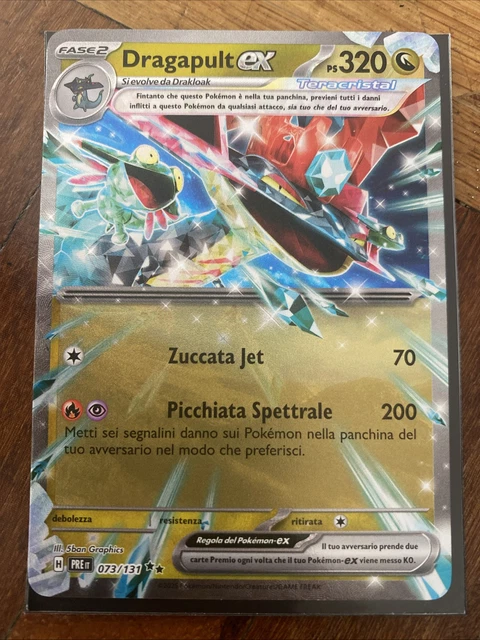CARTA POKEMON DRAGAPULT ex 073/131 Evoluzioni Prismatiche Ita Nm EUR 1 ...