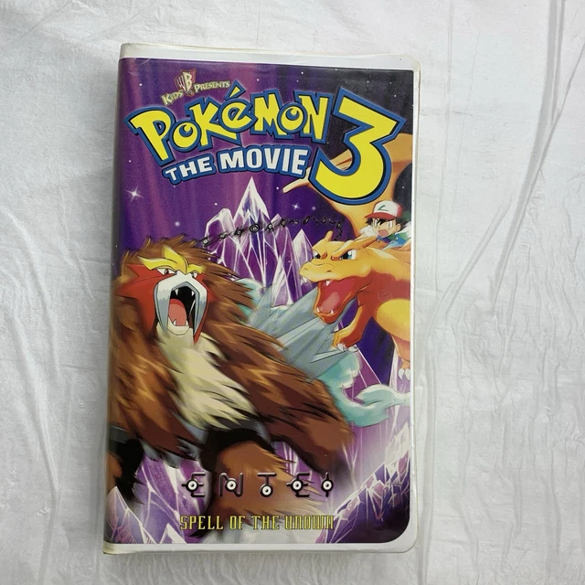 POKÉMON 3: THE Movie VHS (2001) Spell of the Unown $6.00 - PicClick CA