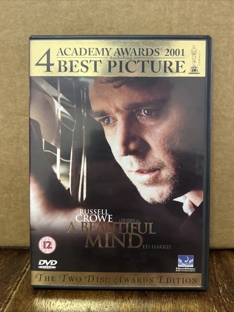 A BEAUTIFUL MIND (2001) Russell Crowe 2 Disc Edition - Regions 2/4 $6. ...