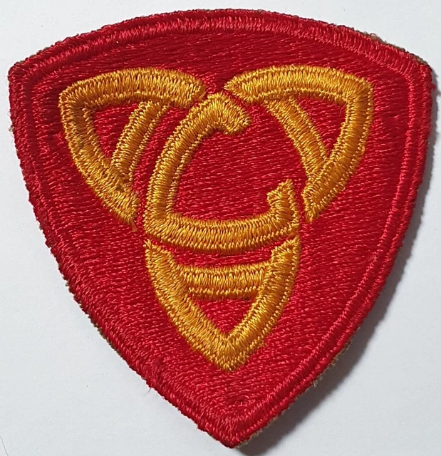 WW2 US ARMY AAA Anti Aircraft Artillery Eastern Command Cloth Patch Badge £10.00 - PicClick UK