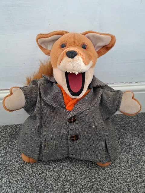 RARE VINTAGE 2001 Hasbro Basil Brush Talking Plush Toy 14" £23.99 ...