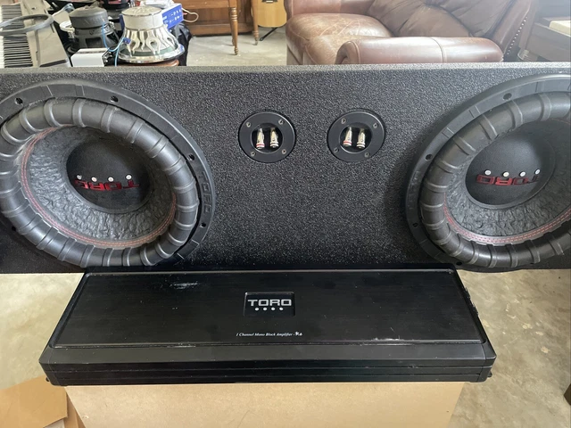 CAR AUDIO AMPLIFIER class d monoblock Toro R6 8,000 watts 4,000 RMS ...