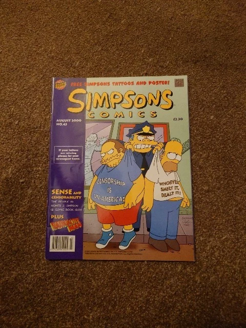 BONGO SIMPSONS COMICS #43 August 2000 Comic Only £6.96 - PicClick UK