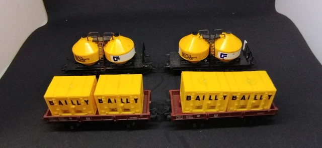 WAGONS BALLY ET cimentier jouef ho EUR 30,00 - PicClick FR