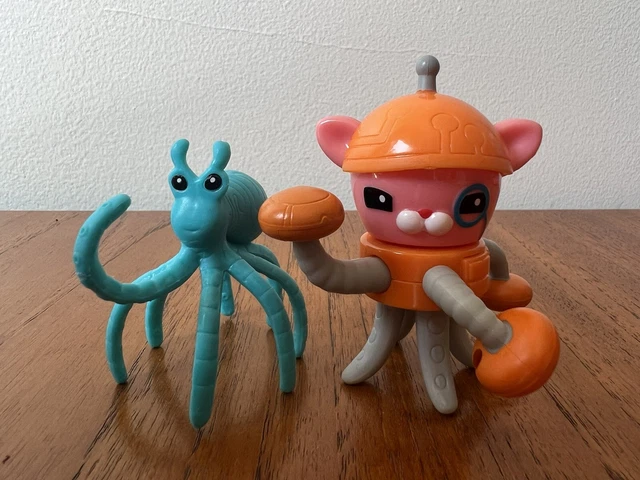 FISHER PRICE OCTONAUTS Inkling & the Mimic Octopus Figures x3 Pink 2015 ...