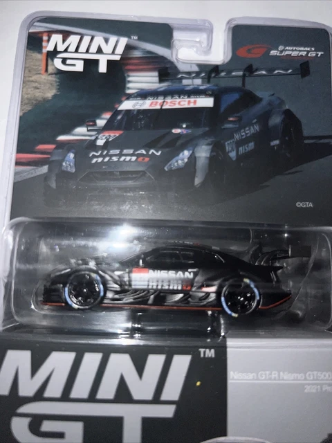 MINI GT NISSAN GT-R Nismo GT500 2021 Prototype #230 SUPER GT MGT00594-L ...