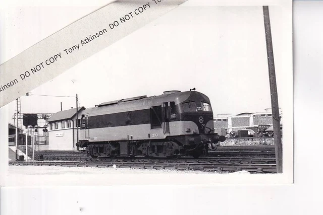 IRISH - DIESEL Loco. No. 233 @ Limerick - 1973 - Casserley Railway ...