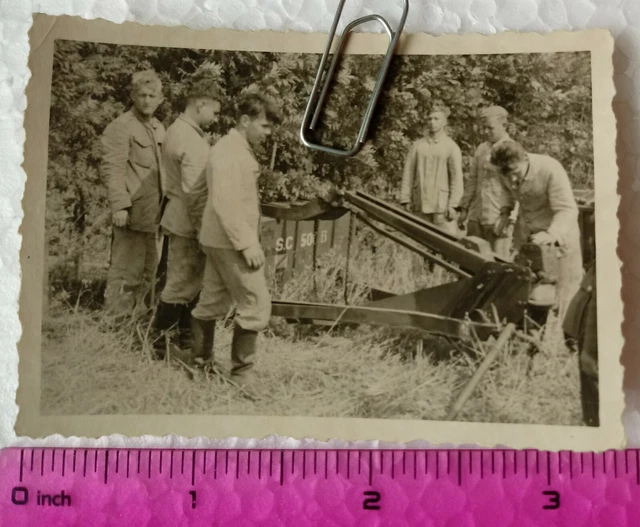 061 WW2 ORIG. Photo German RAD Soldiers Working 2.5 x 3.5 inch £1.19 ...