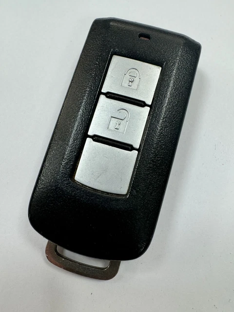GENUINE MITSUBISHI 2 Button Remote Smart Key Fob Tested. Omron Ghr-M014 ...