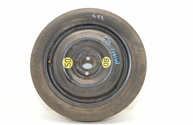 MINI R50 R52 R56 R55 R57 R58 R59 Spare Emergency Wheel W/ Tire ...