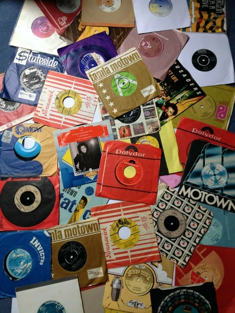 SOUL DJ COLLECTION 7" VINYL 45s NORTHERN SOUL, MOTOWN,R&B,REGGAE,SKA ...