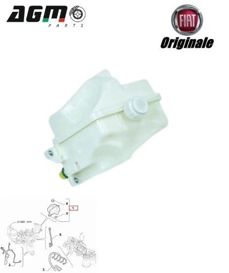 TANK OIL GEAR Original Fiat 500 L X Jeep Renegade 1,4 B 71775477 £147. ...