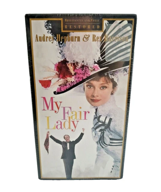 MY FAIR LADY VHS 2-Tape Movie 30th Anniversary Letterboxed Edition New Sealed £9.24 - PicClick UK