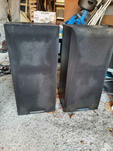 2 X KENWOOD LS-47 2 Way Speaker System 70W Impedance 8 Ohms / Vintage ...