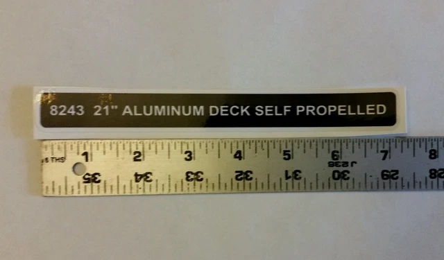 REPRODUCTION LAWN-BOY MOWER 1980s Model 8243 21" Inch Replacement Deck ...