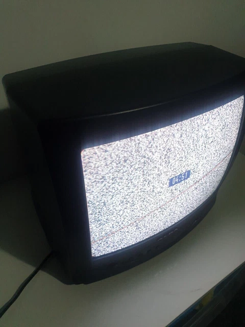 ALBA CTV3484BLK 14& CRT TV Retro Gaming RGB Scart £54.99 - PicClick UK