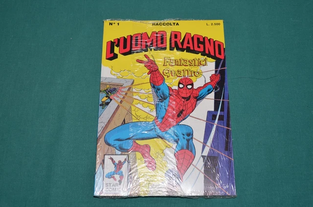 RACCOLTA L'UOMO RAGNO # 1 Star Comics giugno 1988 BLISTERATO - ECCELLENTE EUR 150,00 - PicClick IT