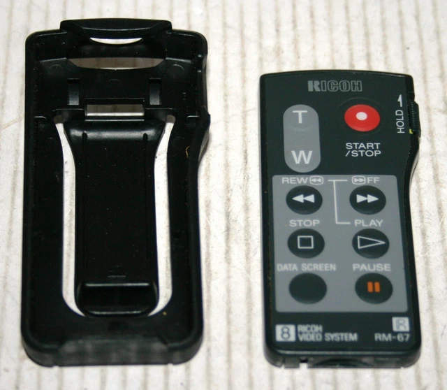 RICOH RM-67 VIDEO 8 System Wireless Remote Control / Controller - Black ...