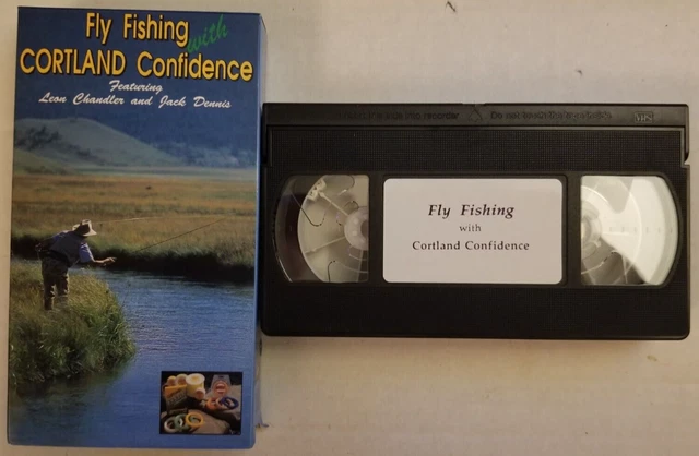 VTG📼FLY FISHING WITH Corland Confidence Chandler, Dennis📼VHS, 1991📼 ...