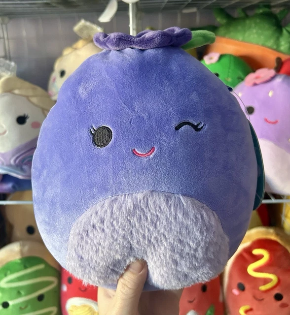 BNWT SQUISHMALLOW BLUBY The Winking Blueberry 8” Plush Toy £12.92 ...