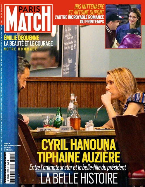 PARIS MATCH CYRIL Hanouna & tiphaine Auzière La belle histoire EUR 14,50 - PicClick FR