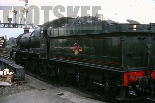 35MM SLIDE BR British Railways Steam Loco 6859 Class BR4 Oxford 1965 Original £3.99 - PicClick UK